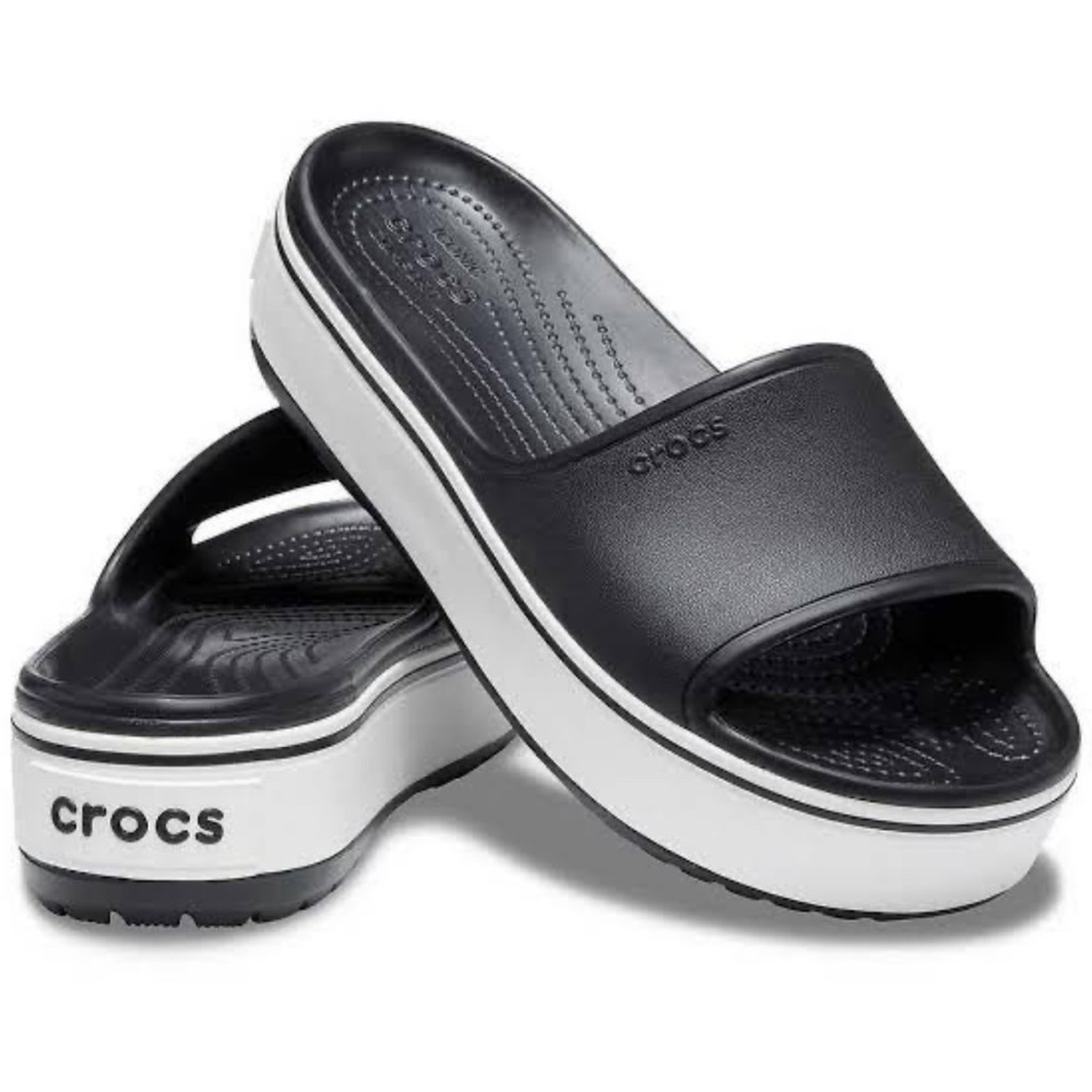 Crocs Crocband Platform Slide Sandal. Waterproof, Bea… - Gem
